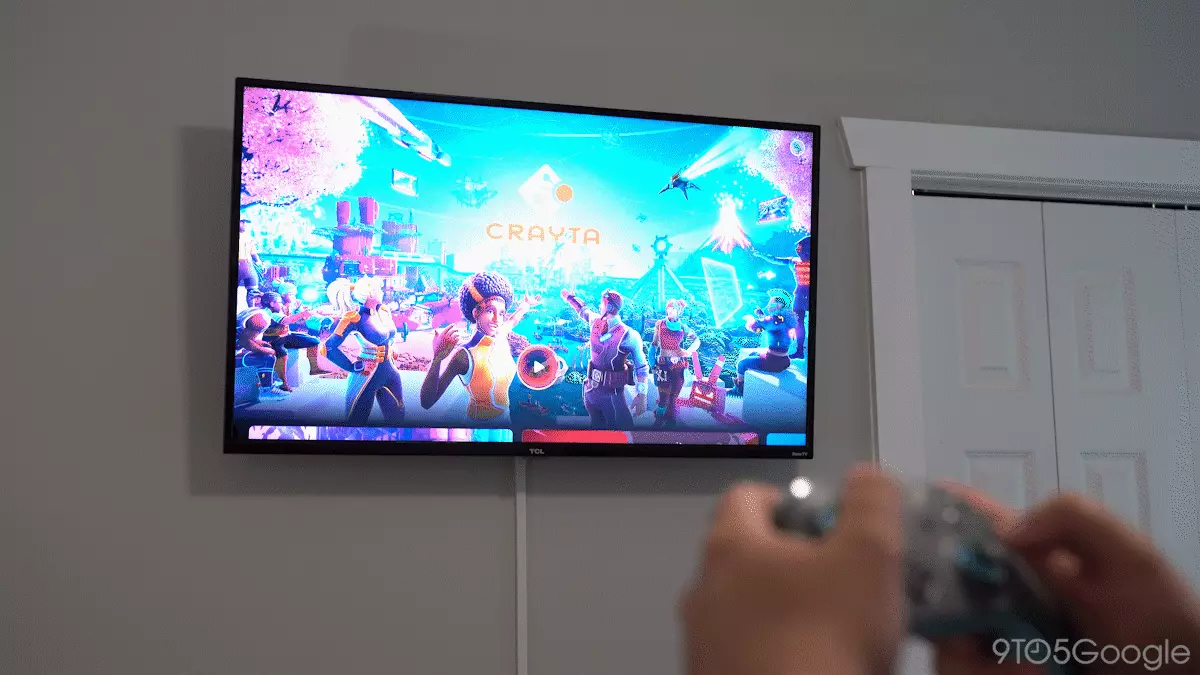 controlador de tv android google stadia