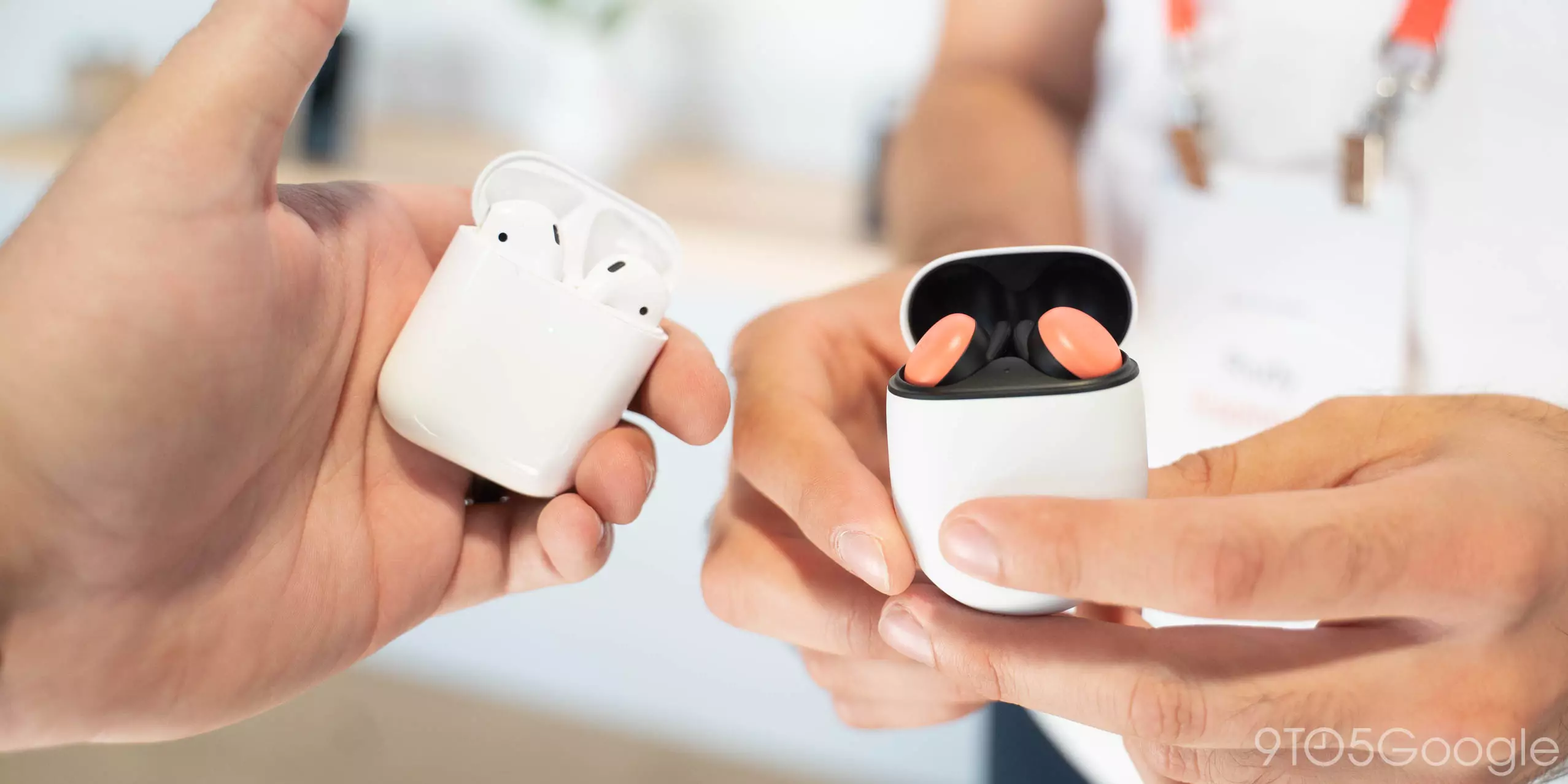 pixel buds ລຸ້ນທີ 2 ທຽບກັບ airpods