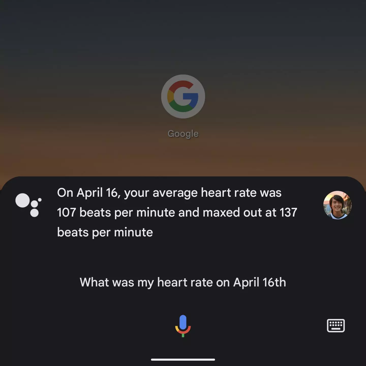 Google Mubatsiri anogona ikozvino kutarisa Fitbit yako, Google Fit stats 770_3