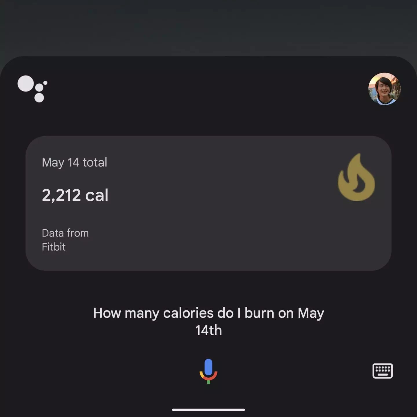 Cynorthwyydd Google Fitbit