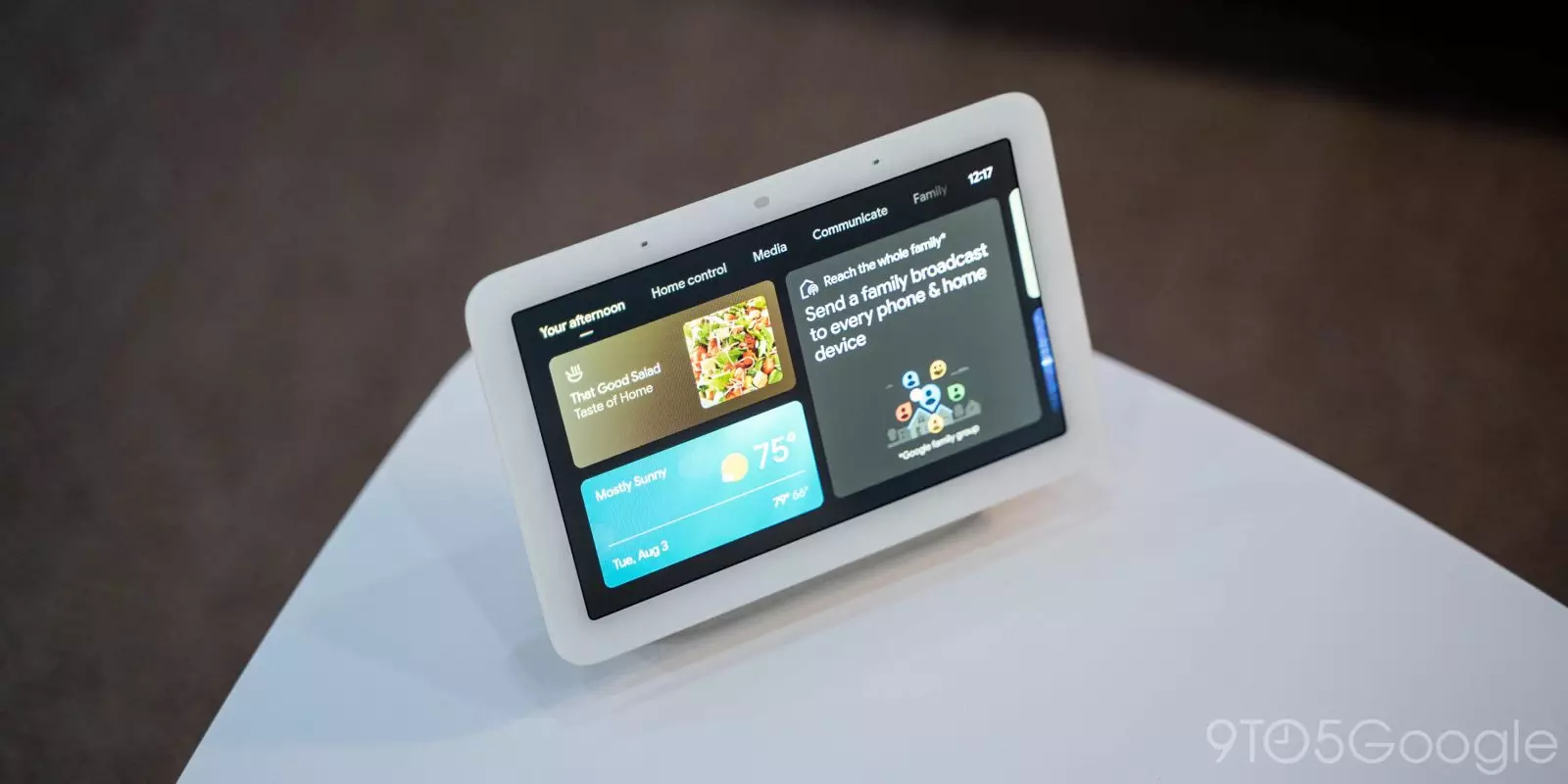 Google Nest Hub වට්ටම සෘජුවම සහකරු හරහා ප්‍රවර්ධනය කරයි 796_1