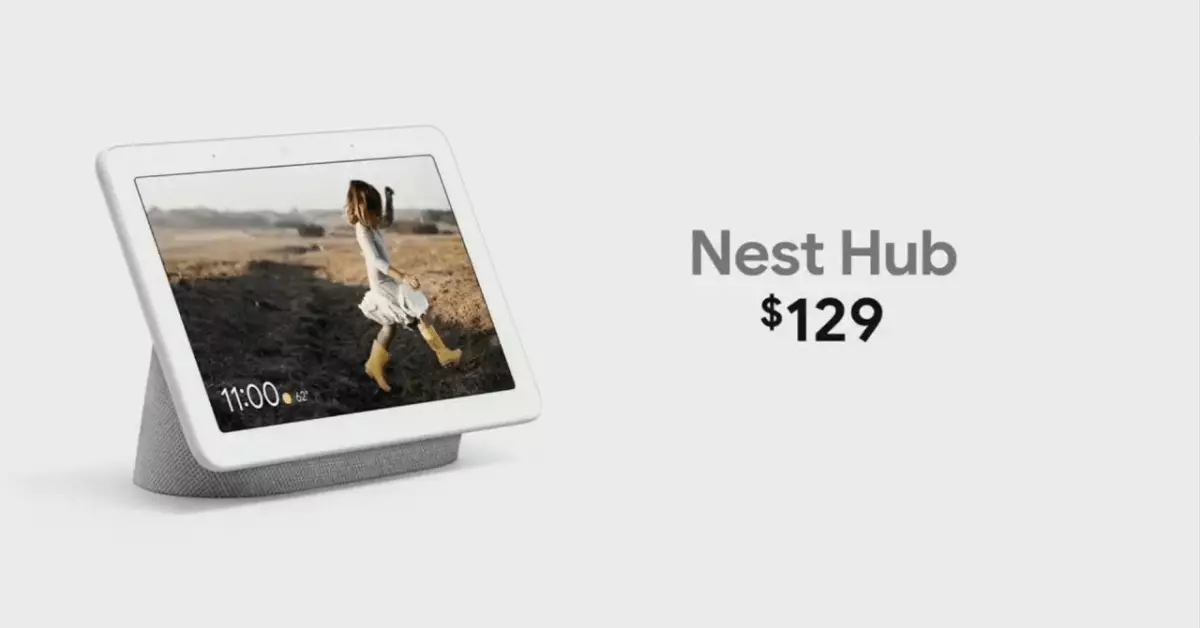 Home Hub wird in Google Nest Hub umbenannt und kostet jetzt ab 129 US-Dollar