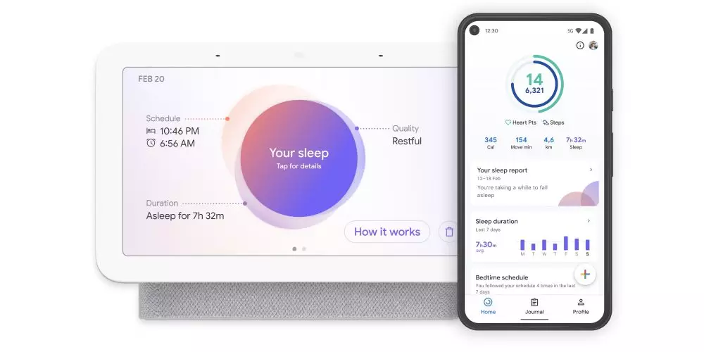 新的 Nest Hub 睡眠