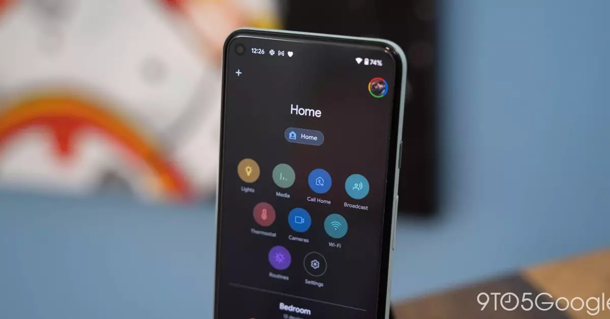 A Google Home alkalmazás újratervezett képkeret-beállításokat kap