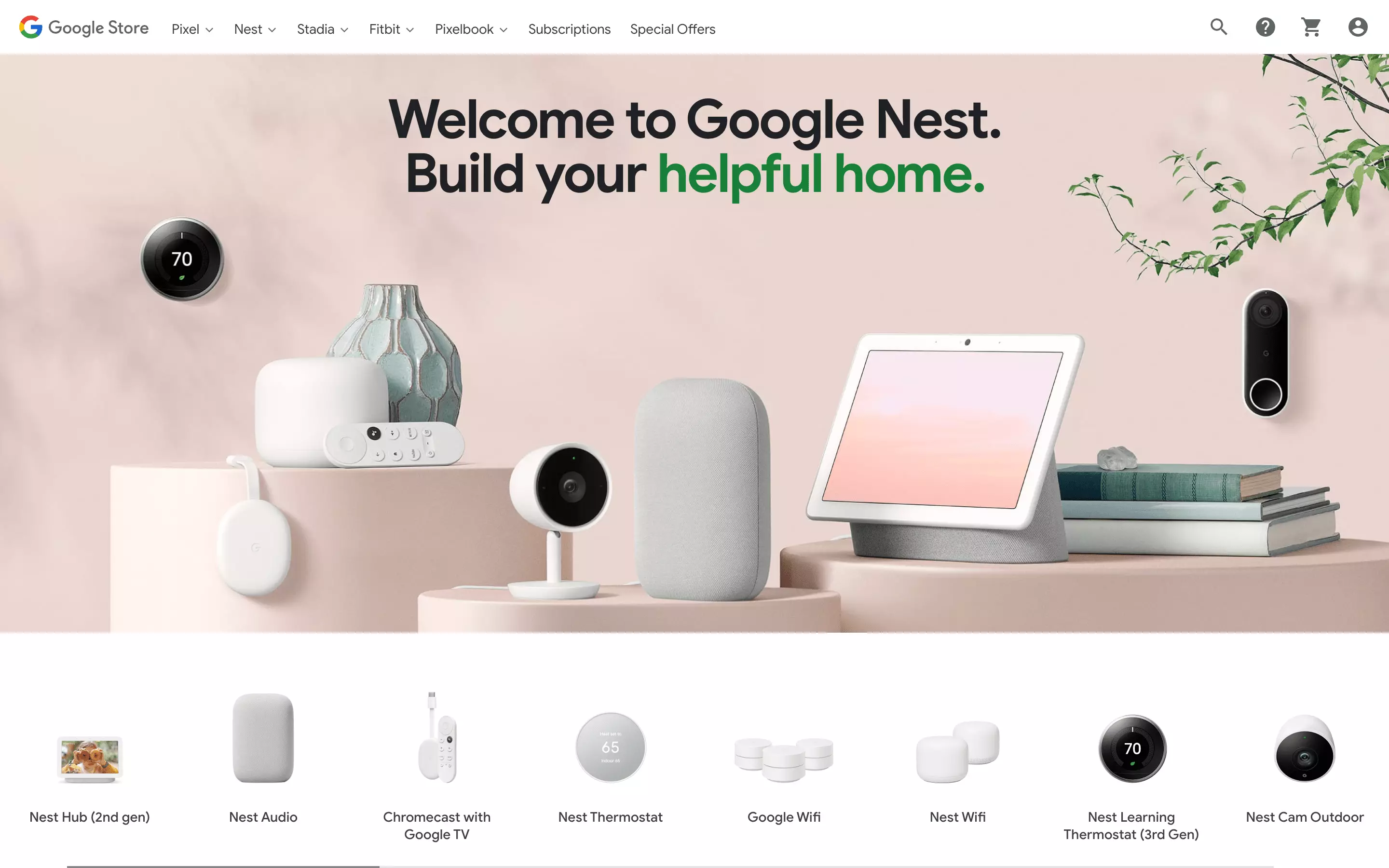 Google Store imawukhira 'Nest Doorbell' ndi Nest Cam zatsopano 823_2