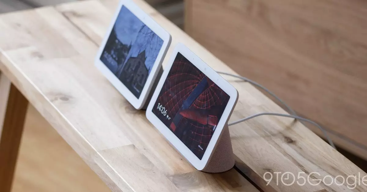 Foto Google 'Kenangan' teka ing tab Nest Hub 'Dinamu'