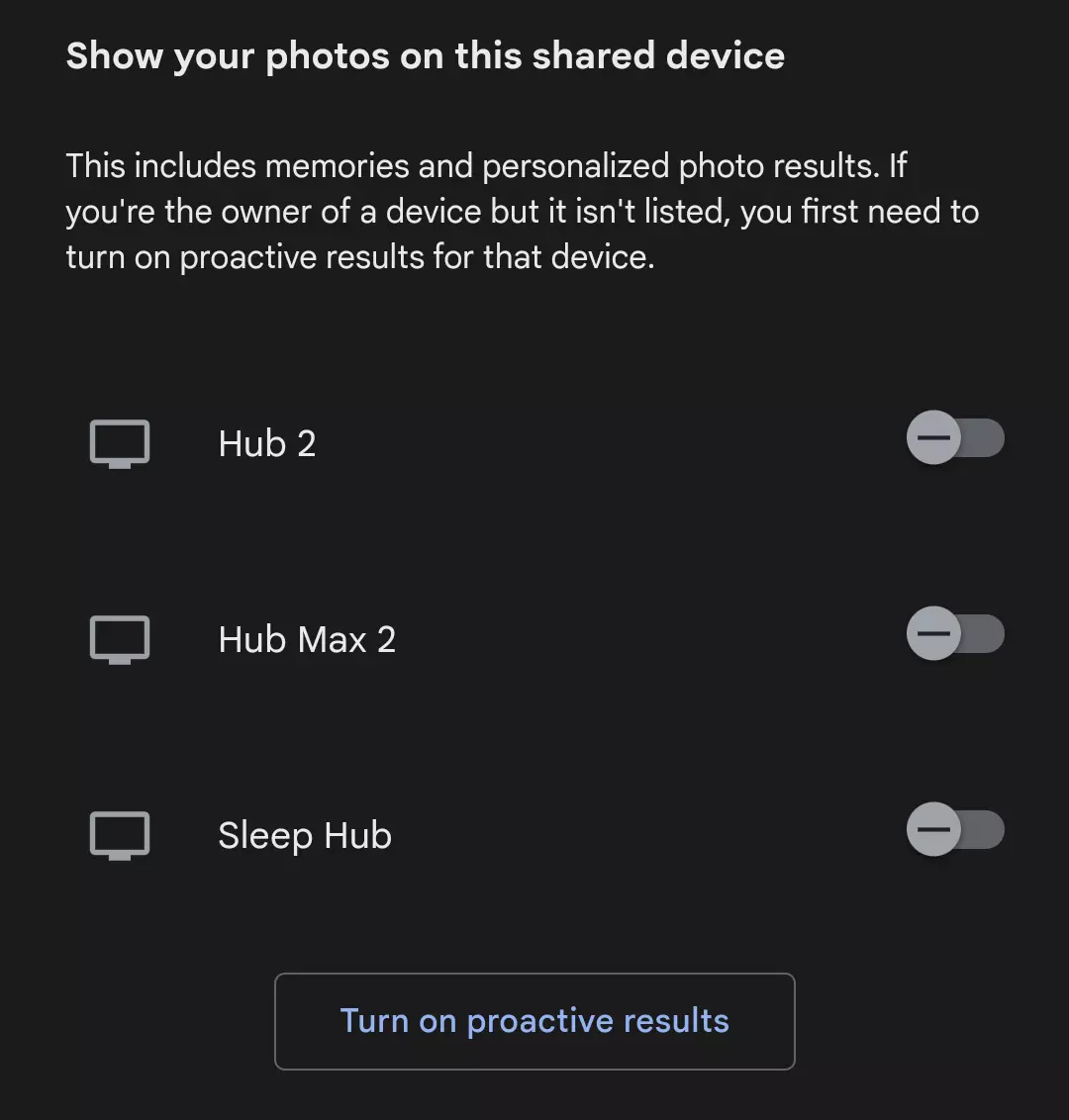 Google Photos Memories Nest Hub