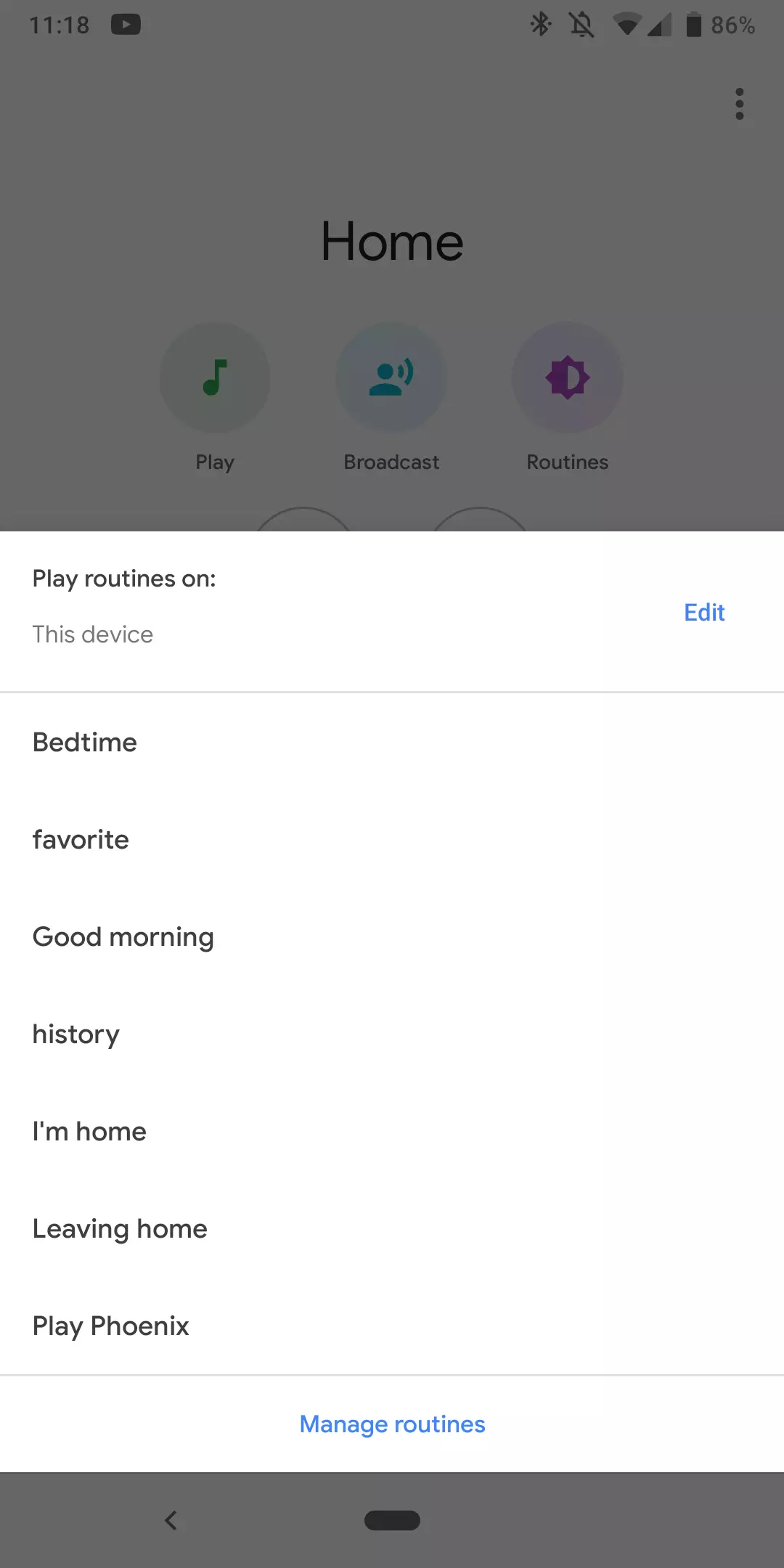 Google Home 2.8