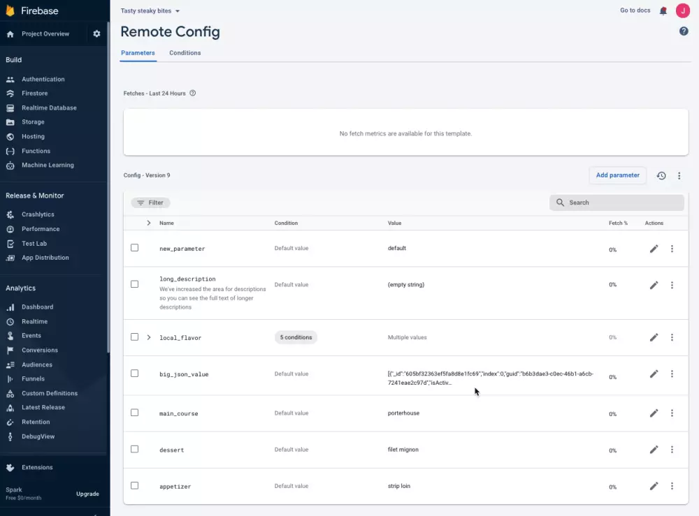 Firebase ewlehiya App Check-ê bi dest dixe, Remote Config ji nû ve dike 8293_3