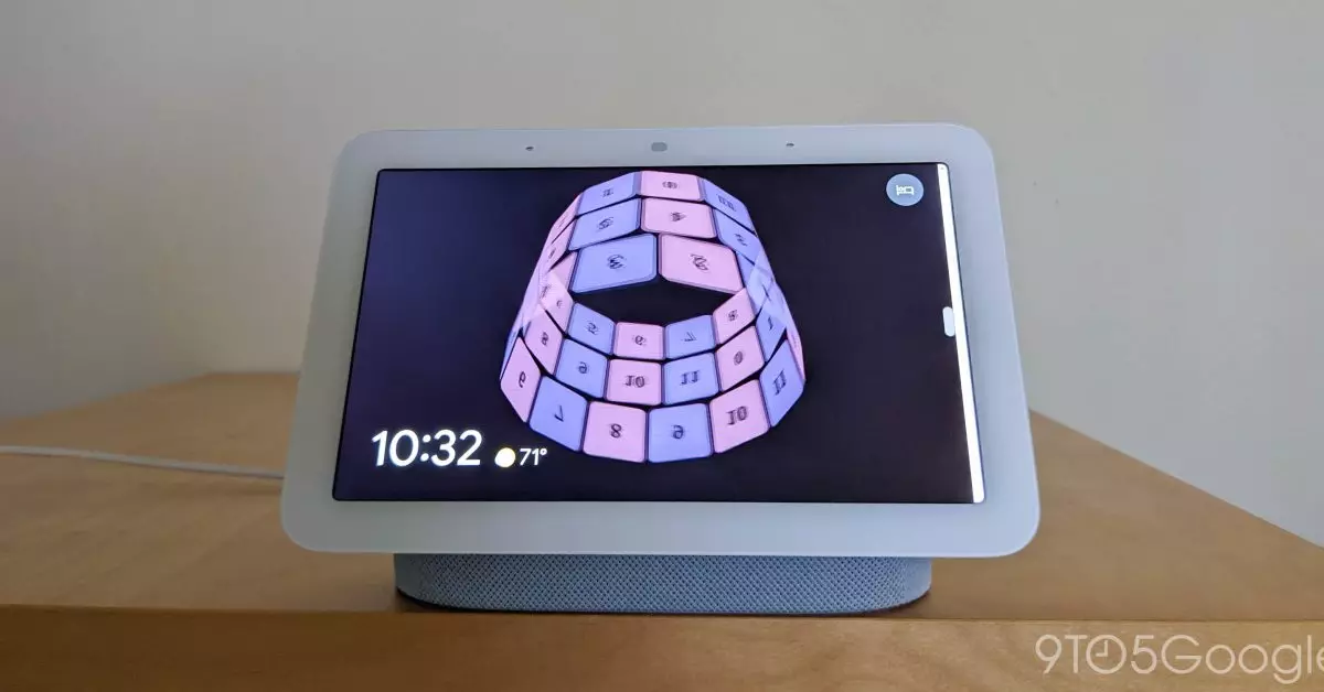 Nest Hub potrebbe ottenere più orologi "Personaggio" di Weather Frog