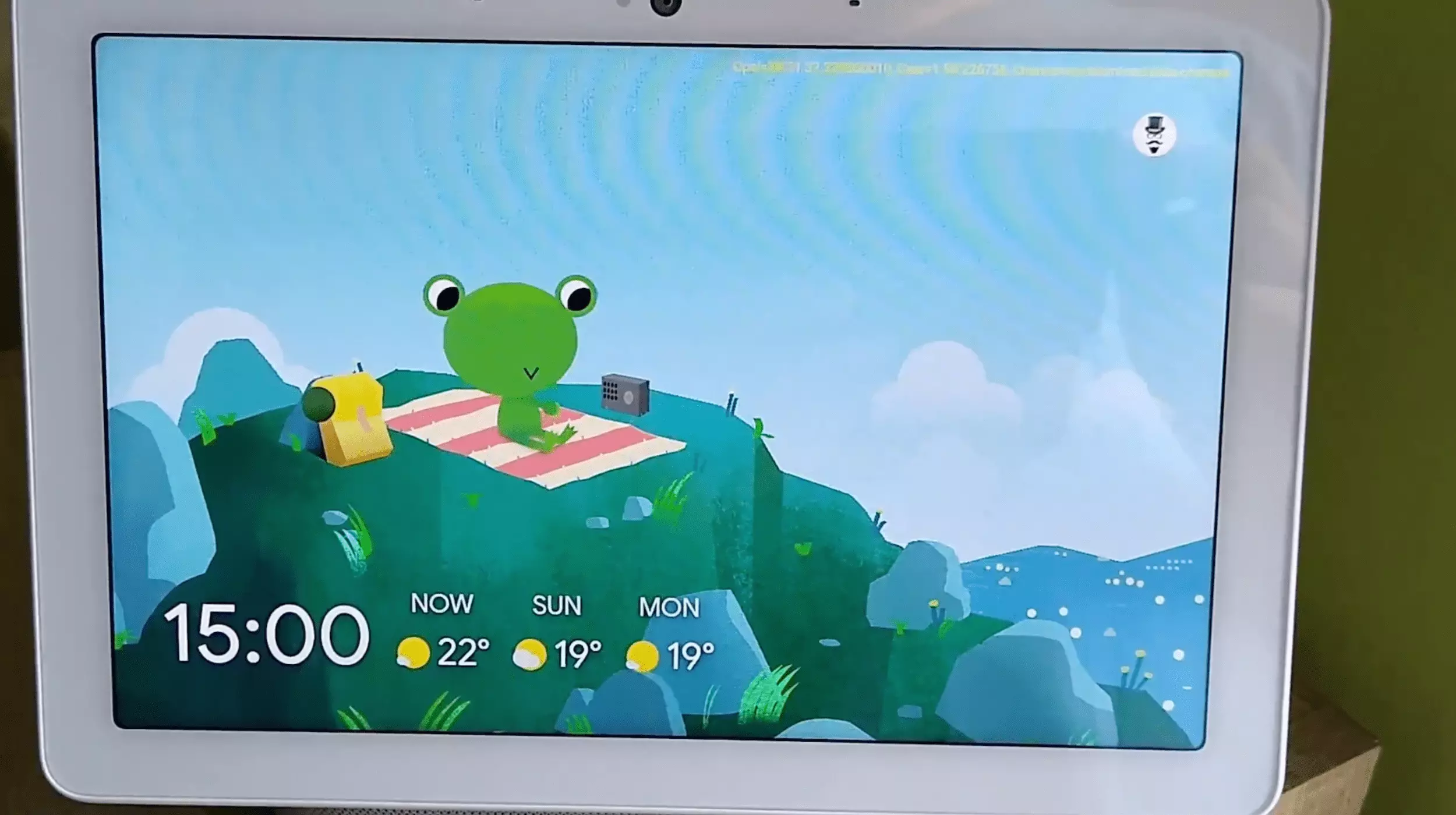 Gipagawas sa Google ang 'Weather Frog' nga orasan sa Nest Hub & Hub Max 8391_6