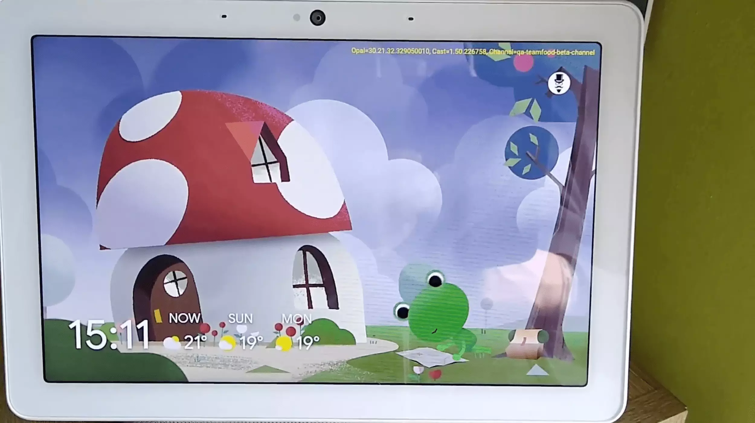 Google, Nest Hub 및 Hub Max에 'Weather Frog' 시계 출시 8391_7