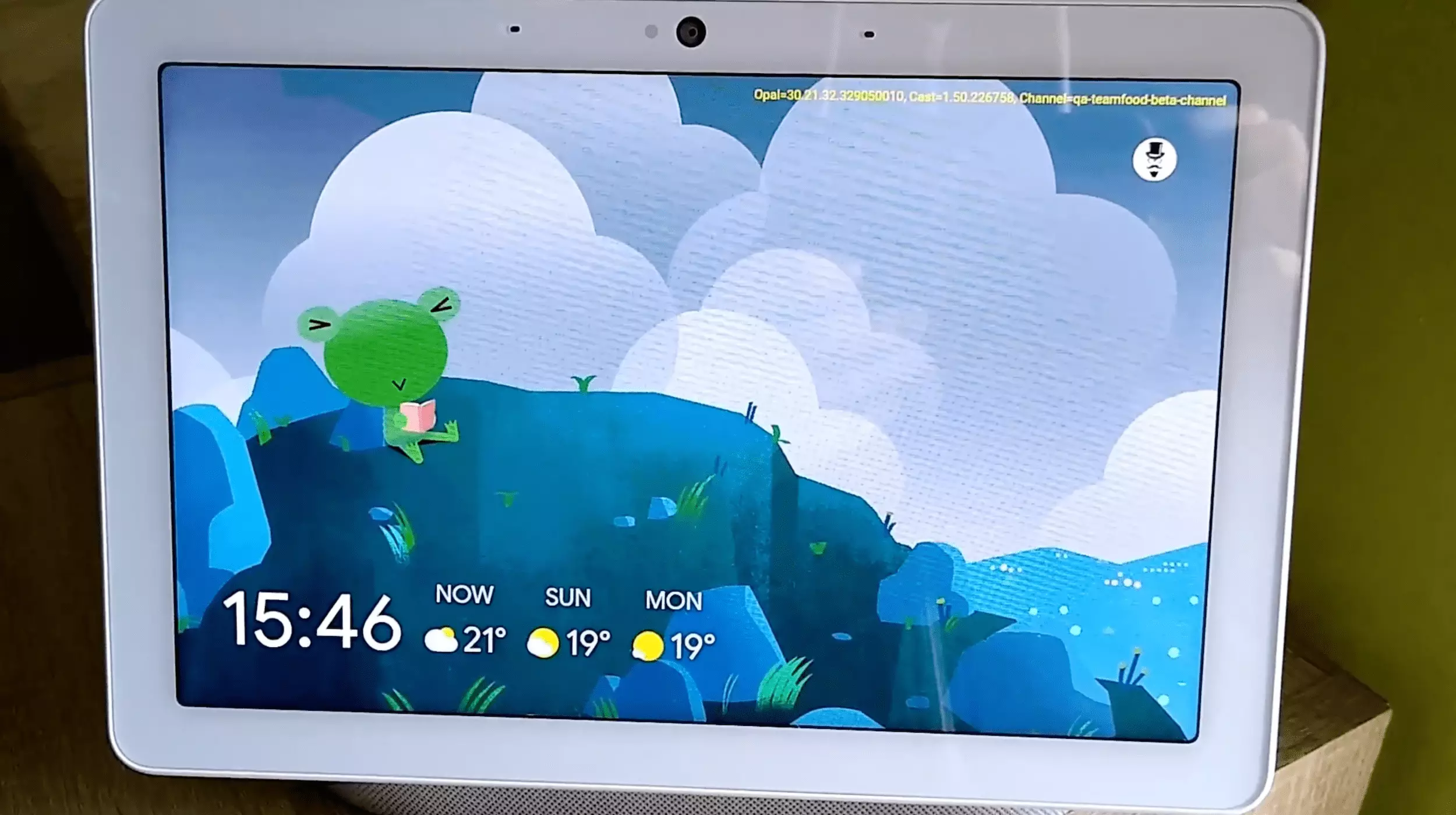 Google, Nest Hub 및 Hub Max에 'Weather Frog' 시계 출시 8391_8