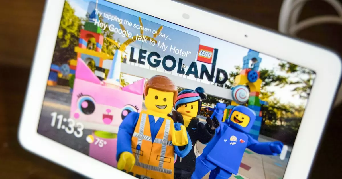 Legoland hotels i Kalefonia, Niu Ioka e iai uma le Nest Hub