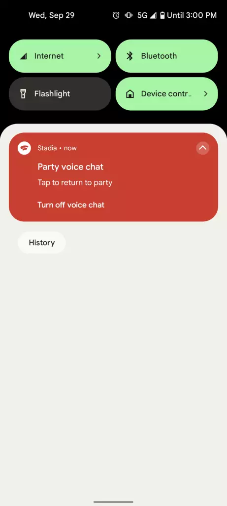 Stadia pentru Android câștigă în sfârșit chat-ul de petrecere și voce 8534_4