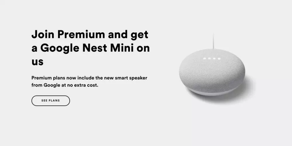 Spotify erbjuder gratis Nest Mini-högtalare i Kanada 854_2