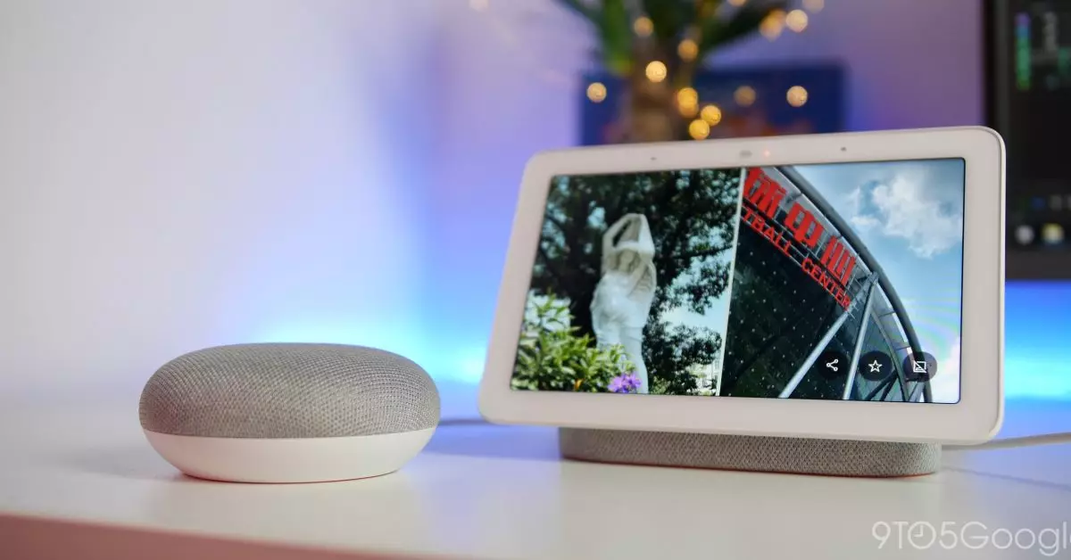 Googles e-mail-kampagnetilbud Nest Hub, giver Nest Mini i stedet