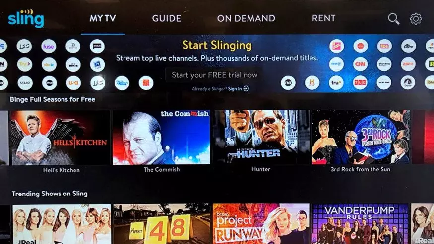 sling tv besplatni sadržaj za android