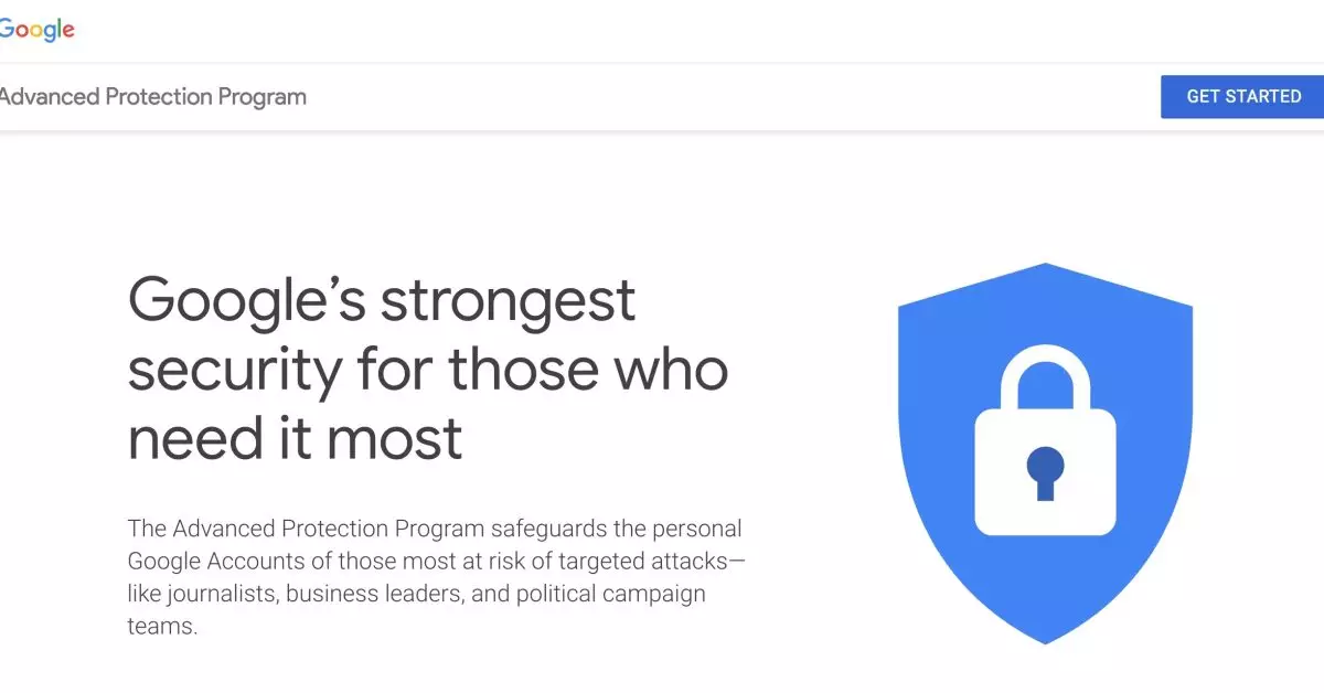 Google dia manambara ny Advanced Protection Program ho an'ny kaonty 'atahorana indrindra' amin'ny fanafihana