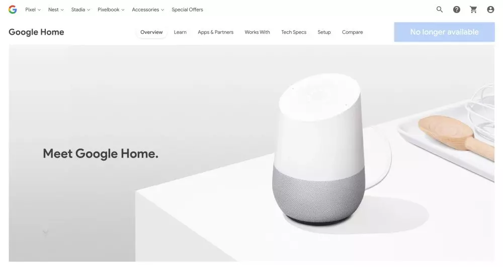 Google Store ឈប់លក់ Google Home ដើមនៅសហរដ្ឋអាមេរិក 910_3