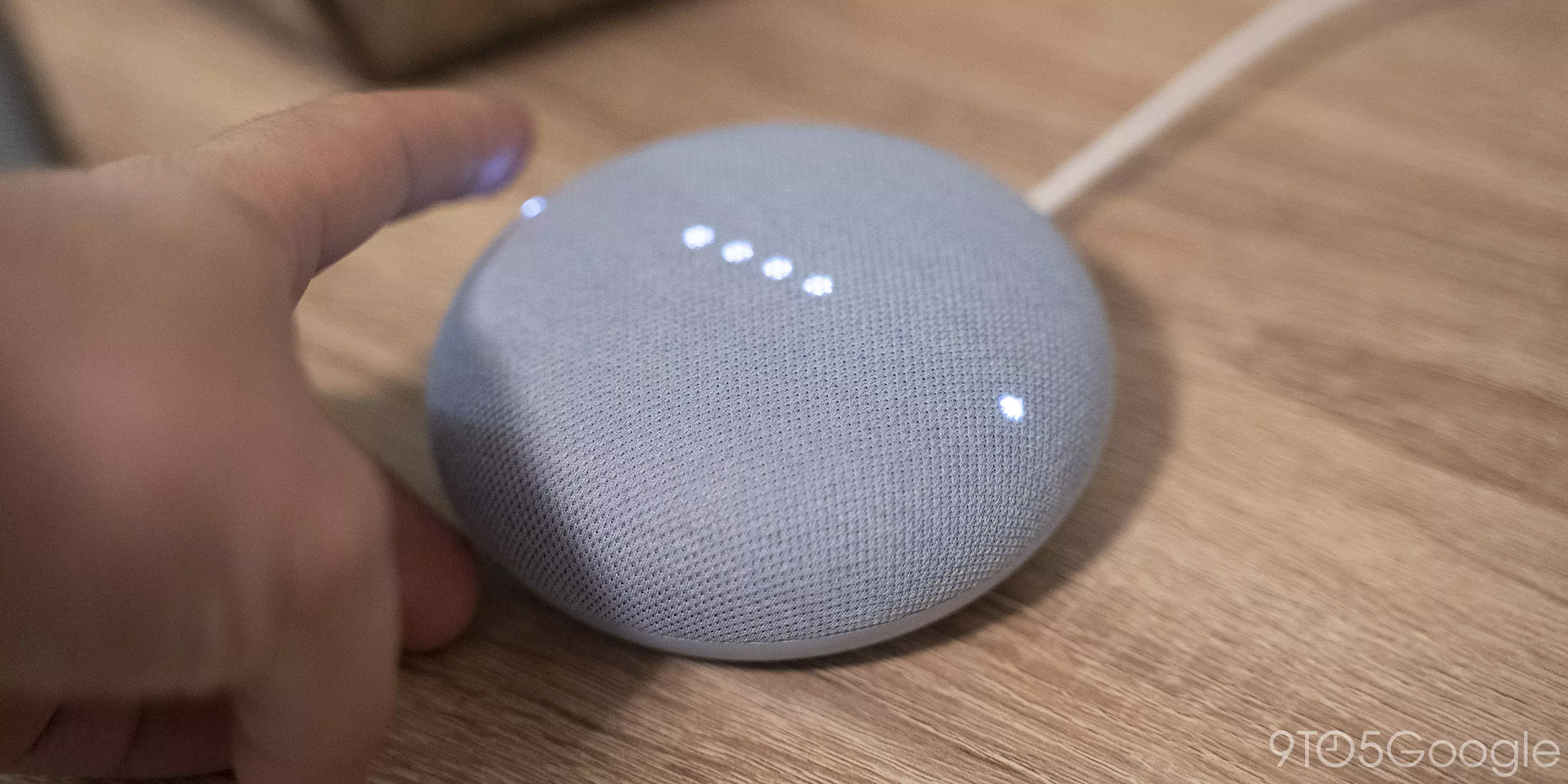 google nest mini assistant စမတ်စပီကာ ထိတွေ့ထိန်းချုပ်မှုများ