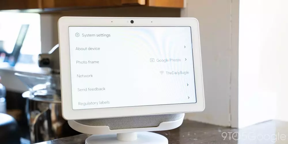 Google Nest Hub Max ayarları üçün yüngül tema təqdim edir 925_2