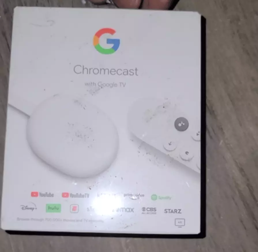 Chromecast med Google TV og Nest Audio-emballasje lekker 945_6