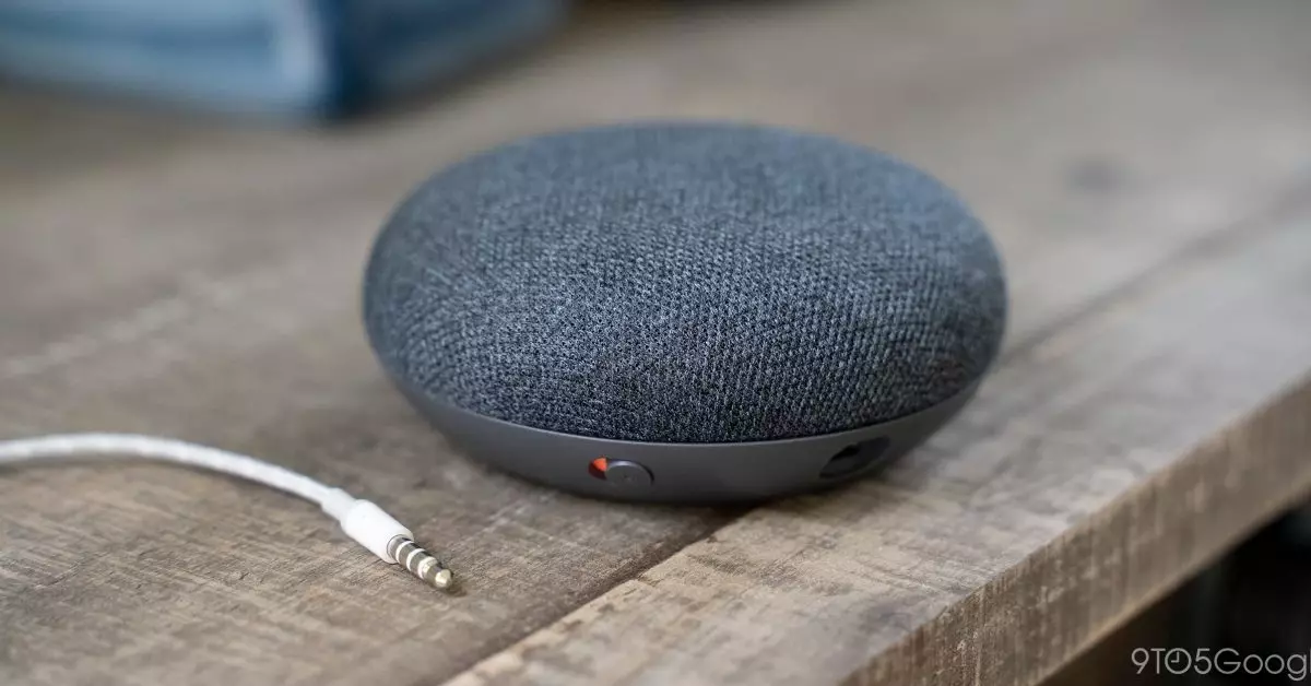 विशेष: Google ने 'Nest Mini' w/mount की योजना बनाई है, बेहतर ध्वनि